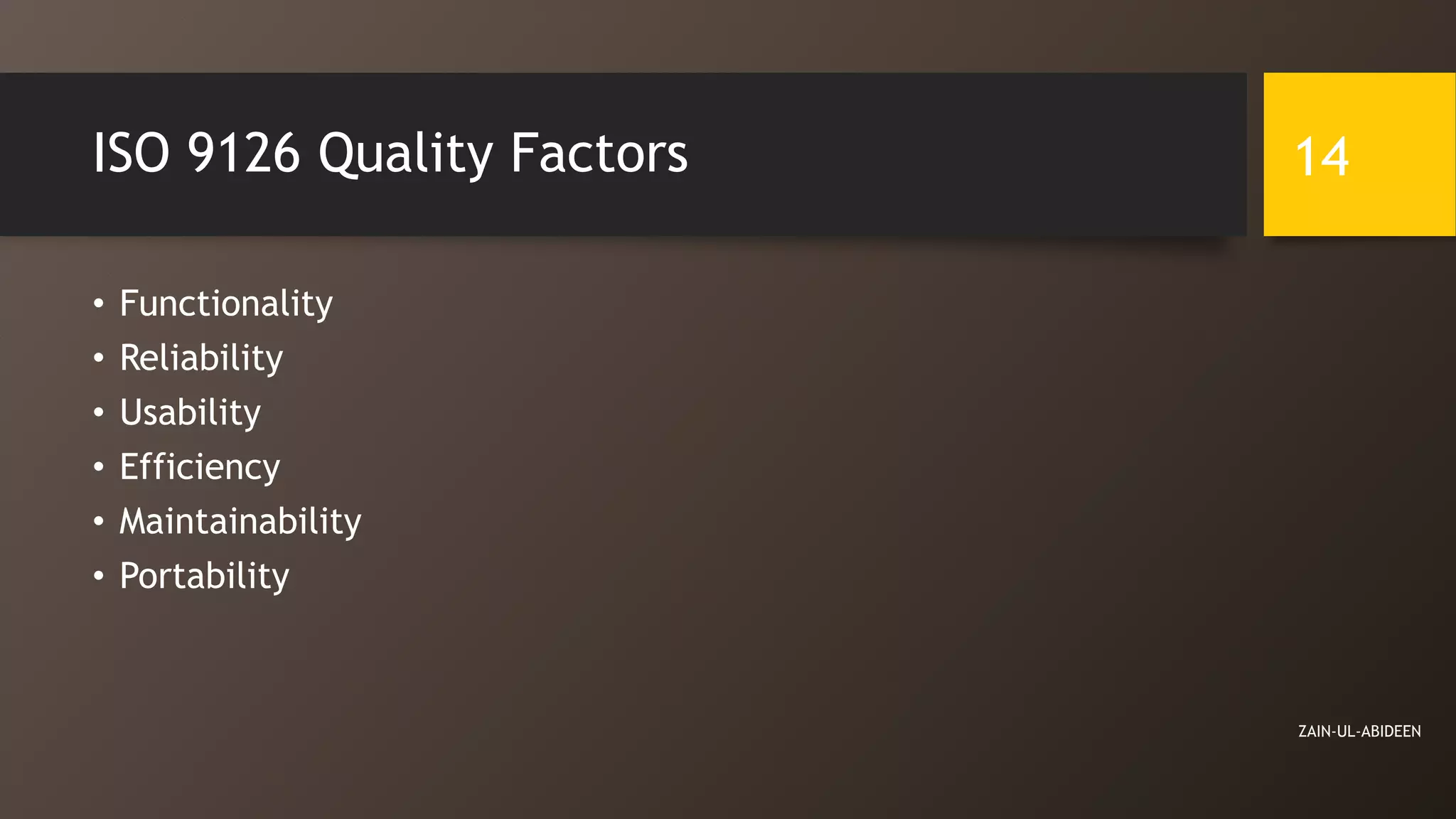 Quality management in software engineering | PPTX