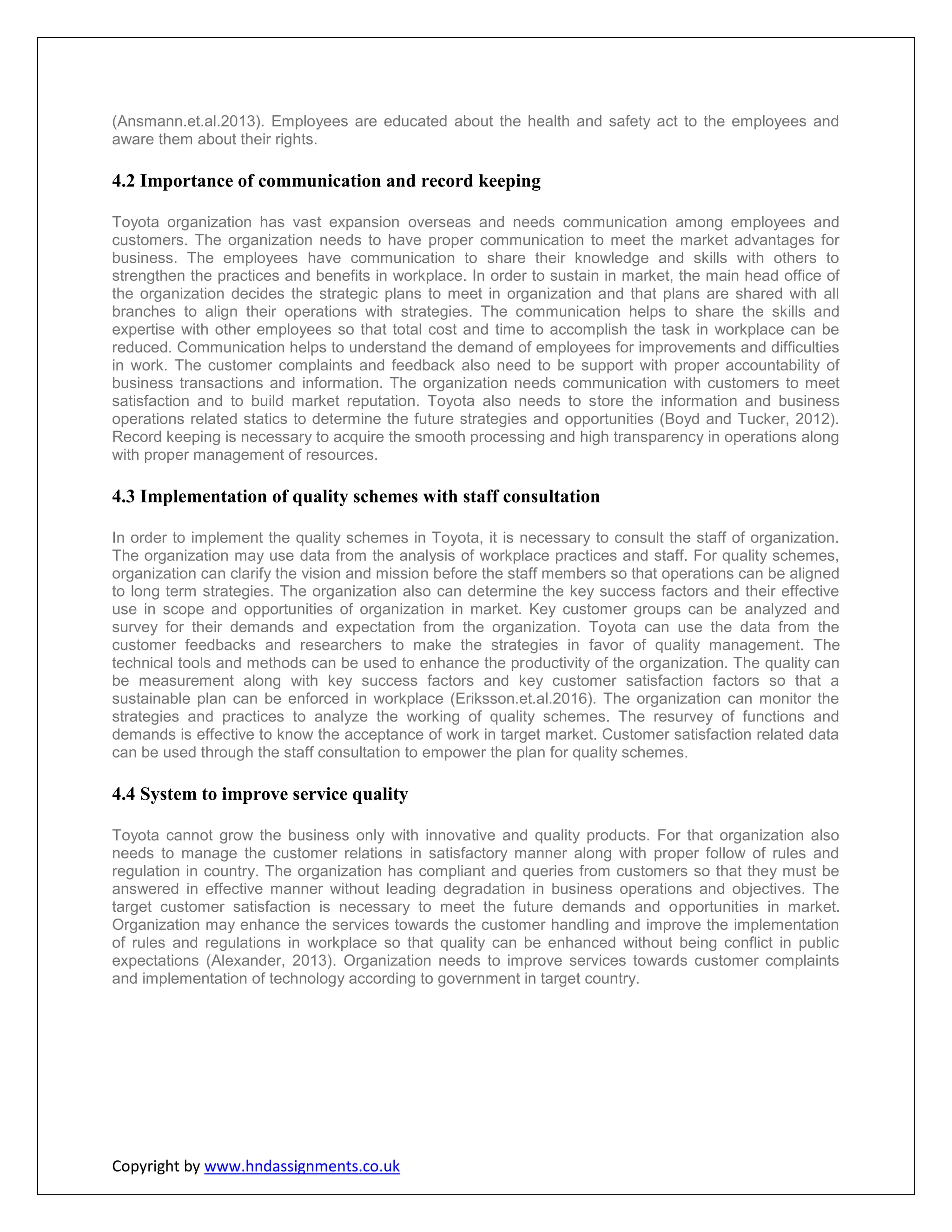 Quality management in toyota business | PDF