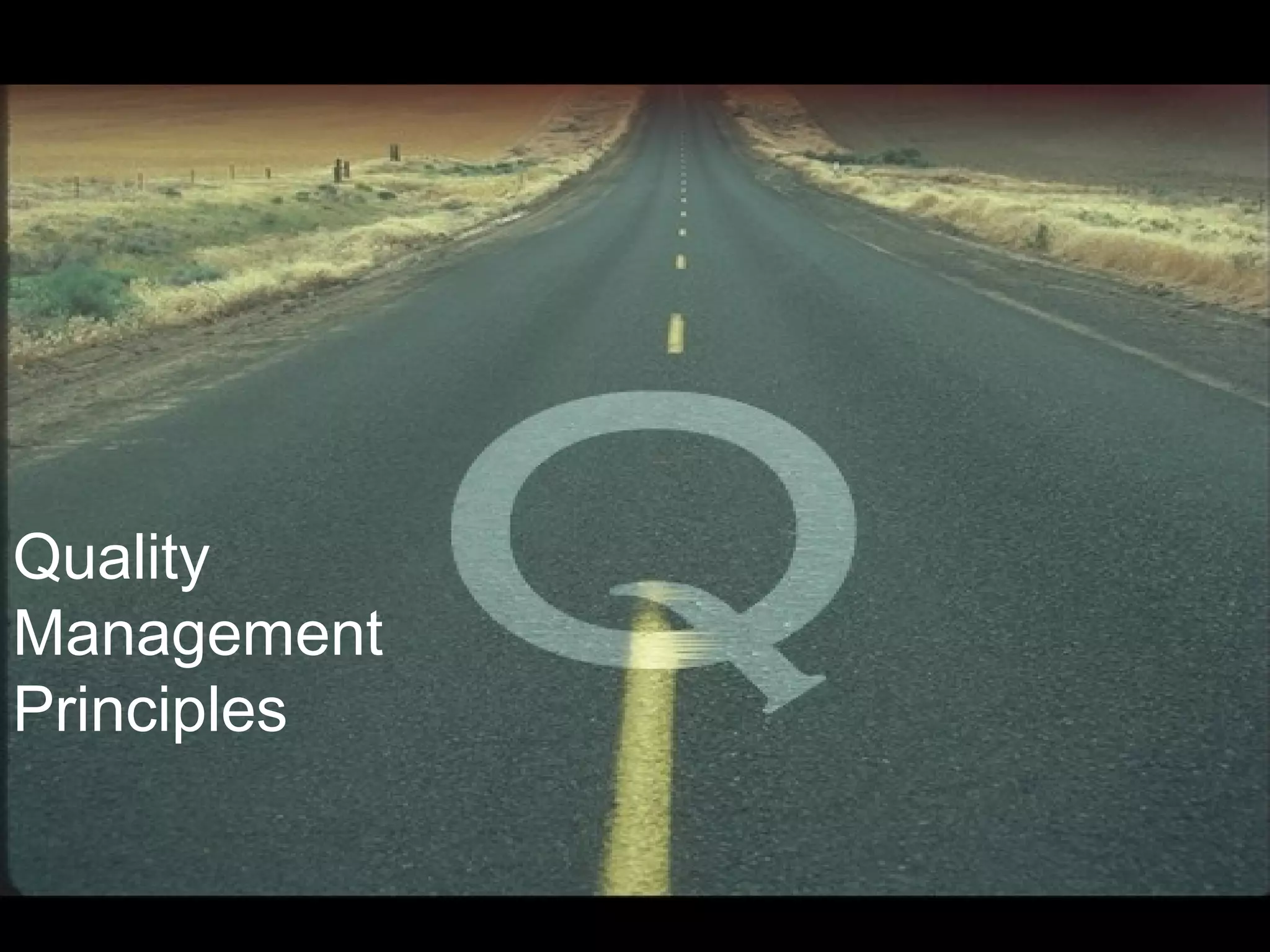 Quality management principles | PPT