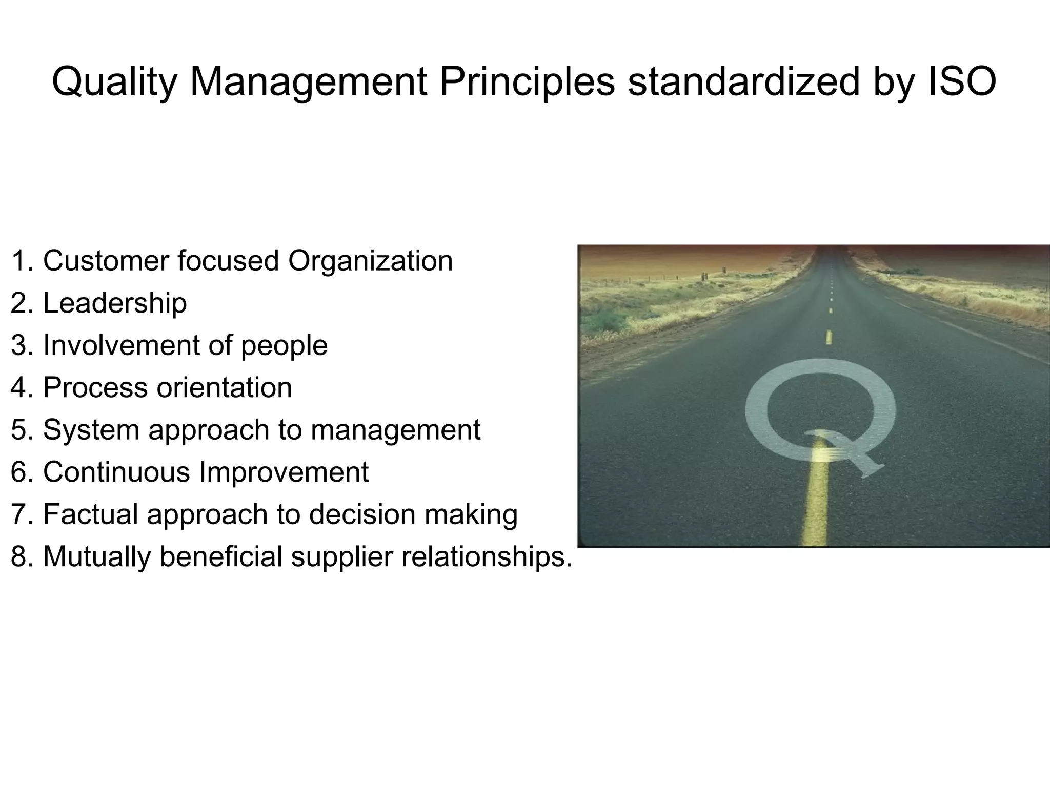 Quality management principles | PPT