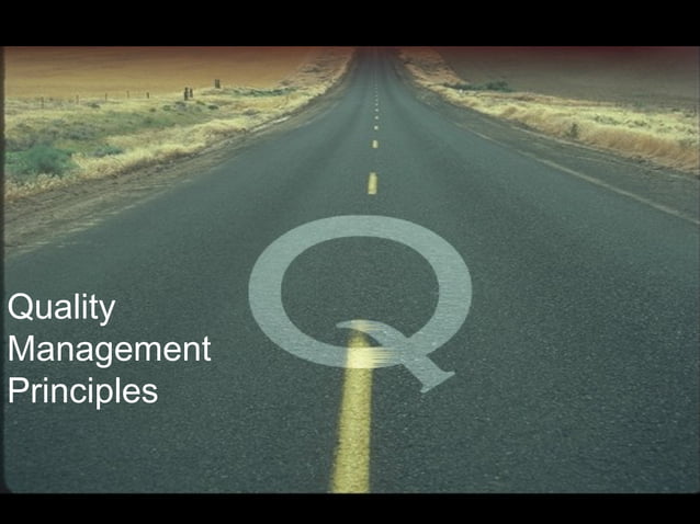 Quality management principles | PPT