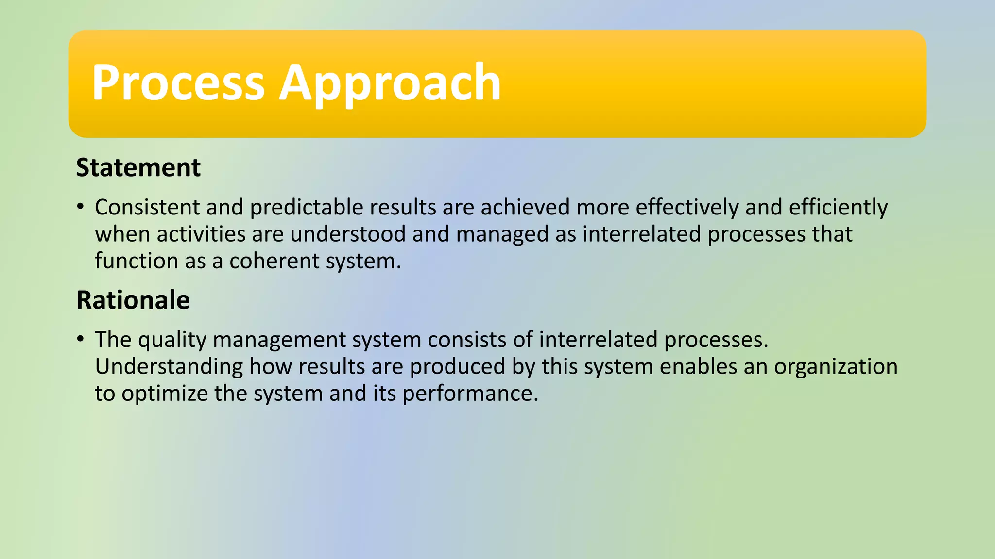 Quality Management Principles | PPTX