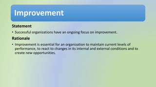 Quality Management Principles | PPTX | Business Administration | Business