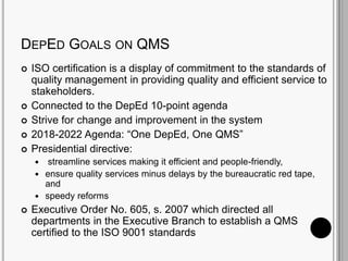 Quality management services sustainability training | PPTX | Business ...