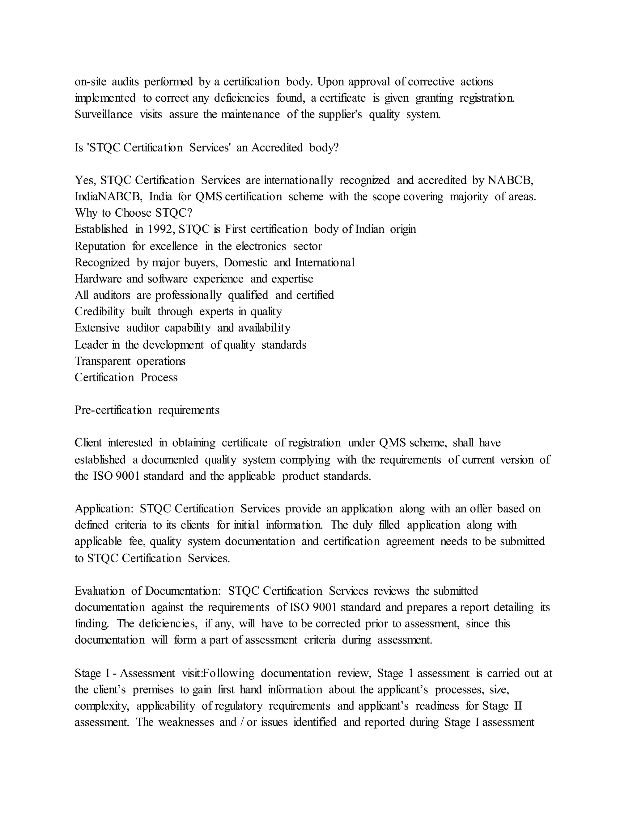 Quality management system | PDF