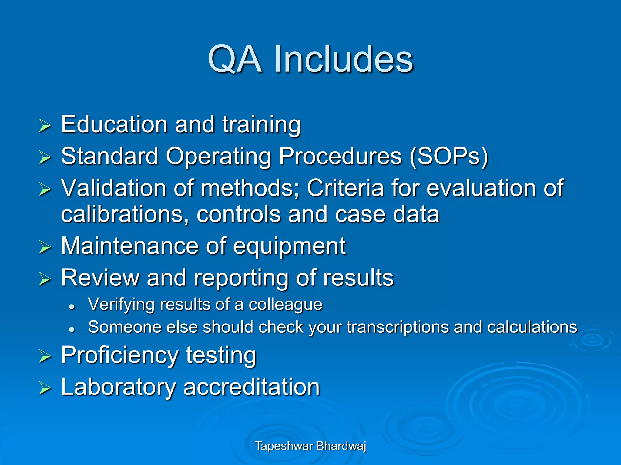 Quality Management System in Forensic Laboratories | PPTX