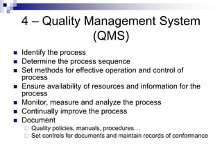 Quality management system | PPT