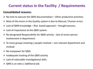 Quality management system_Quality Assurance | PPTX | Manufacturing ...