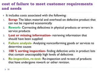 QUALITY MANAGEMENT SYSTEM INCLUDING COST OF QUALITY | PDF