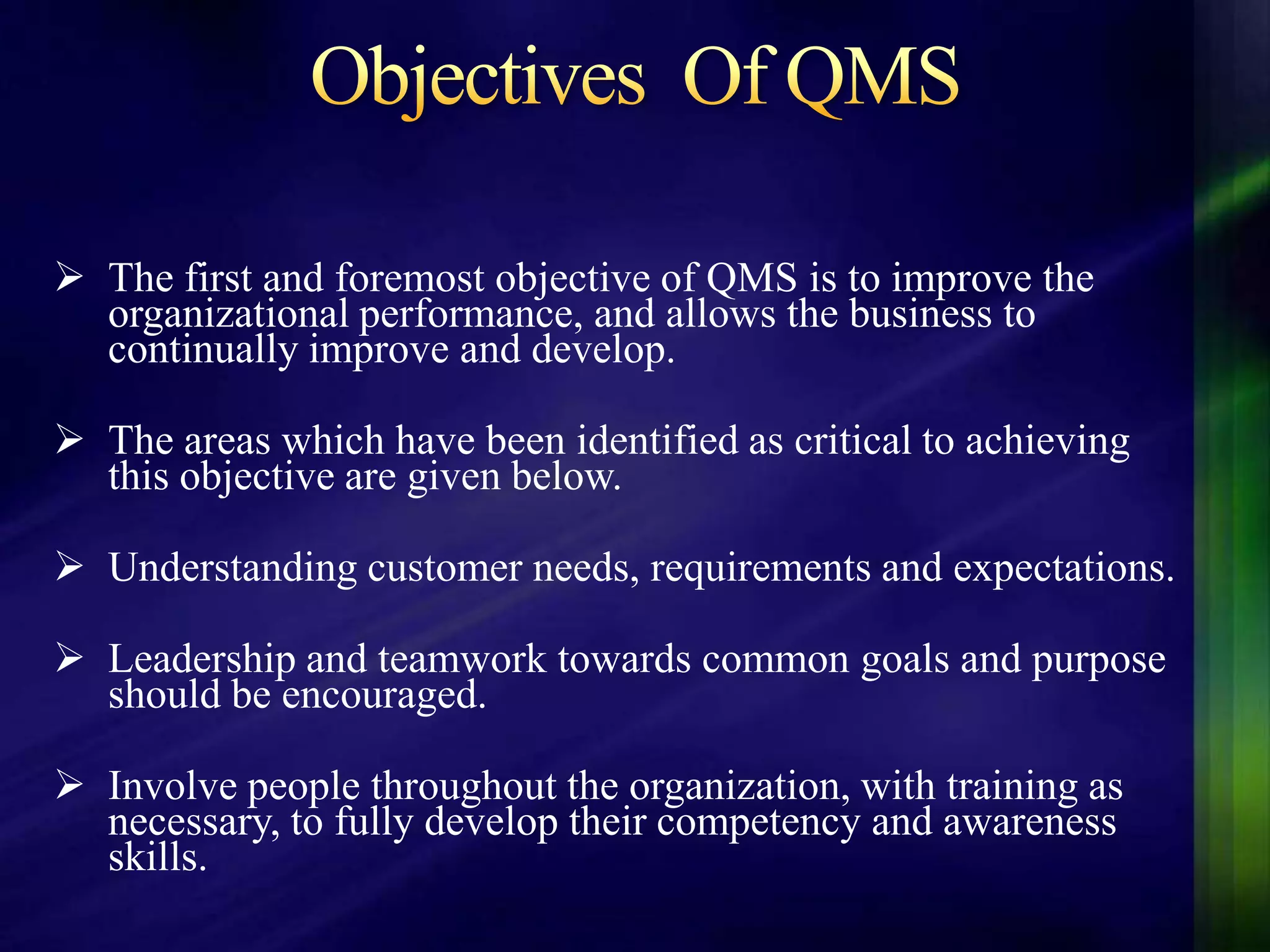 Quality Management System Certification | PPTX