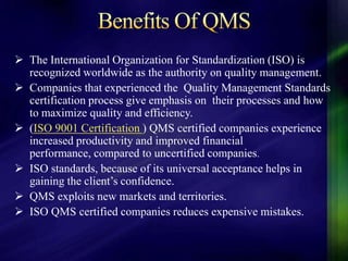 Quality Management System Certification | PPTX