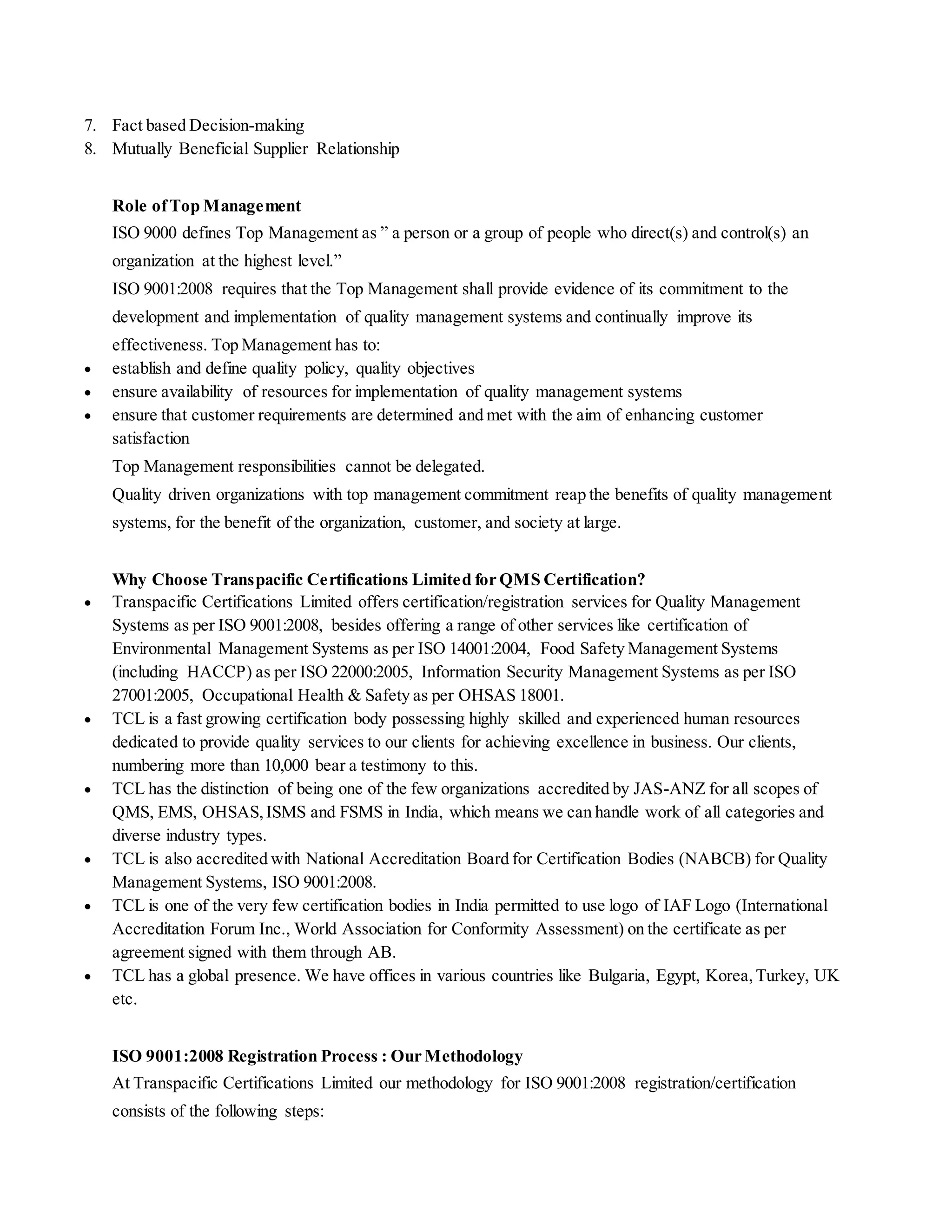 Quality management system iso 9001 | PDF