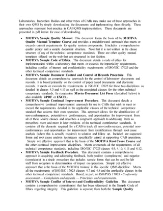 Quality management system sample | DOCX