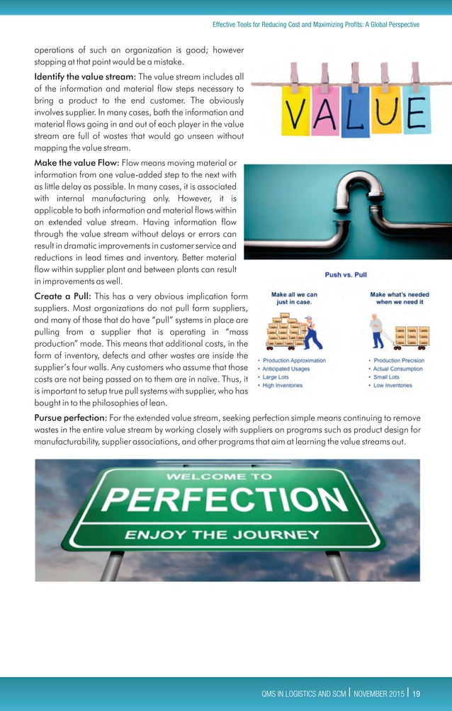 Quality Management Systems In Logistics And Supply Chain - TCI ...