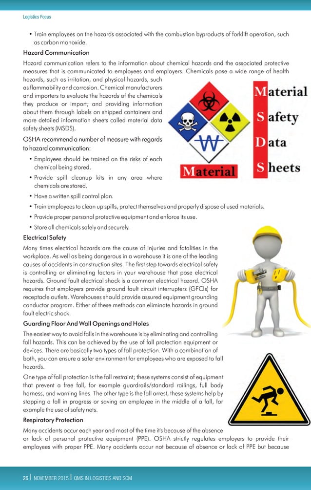 Quality Management Systems In Logistics And Supply Chain - TCI ...