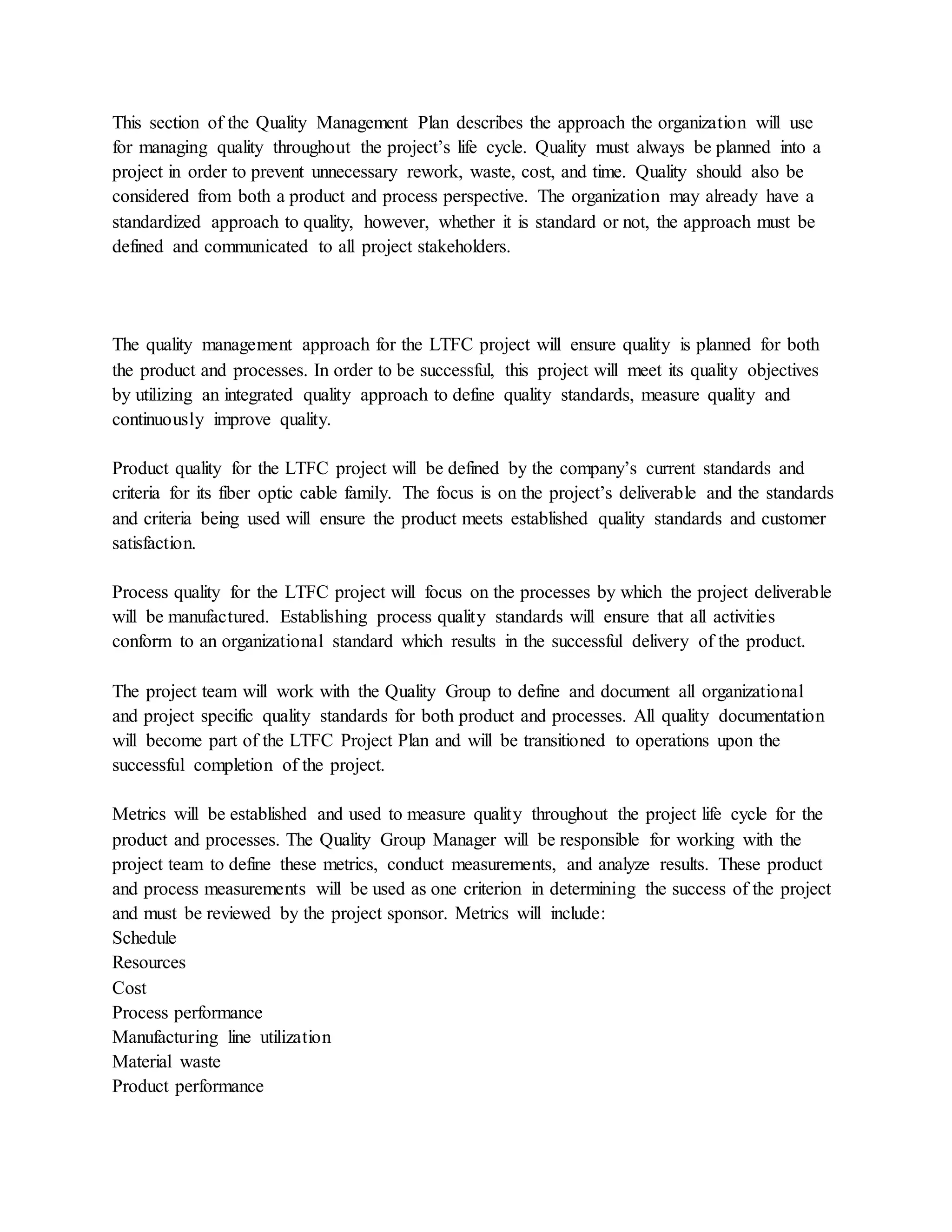 Quality management templates | DOCX