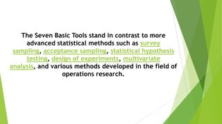 Basic & Simple Quality management tools | PPTX