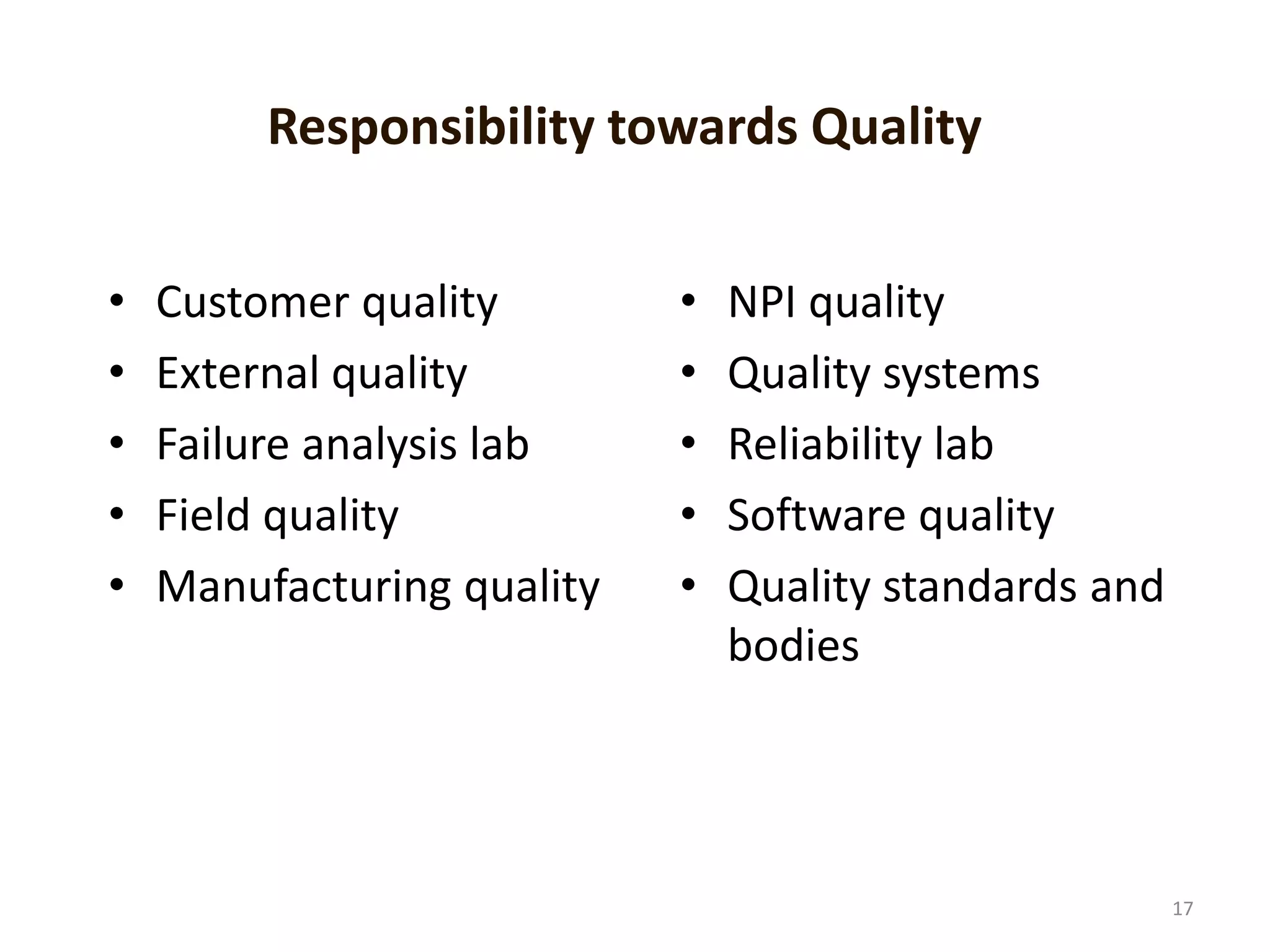 Quality management unit 2 | PDF