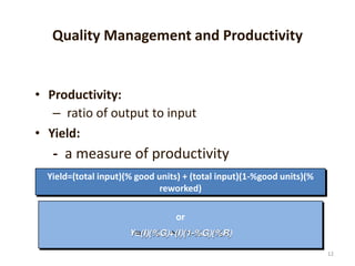 Quality management unit 2 | PDF