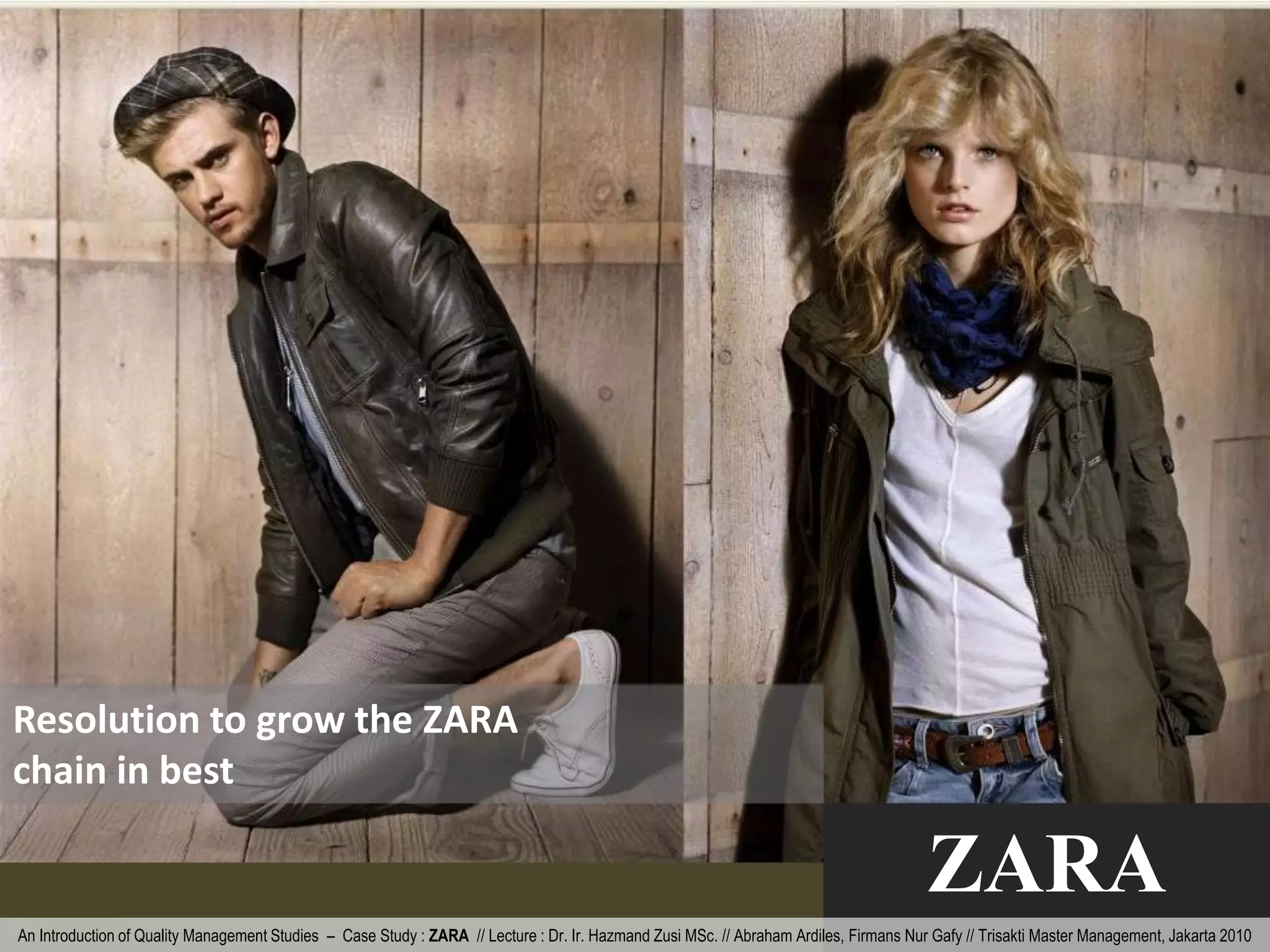 Quality Management ZARA | PPTX