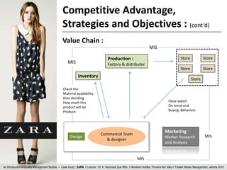 Quality Management ZARA | PPTX