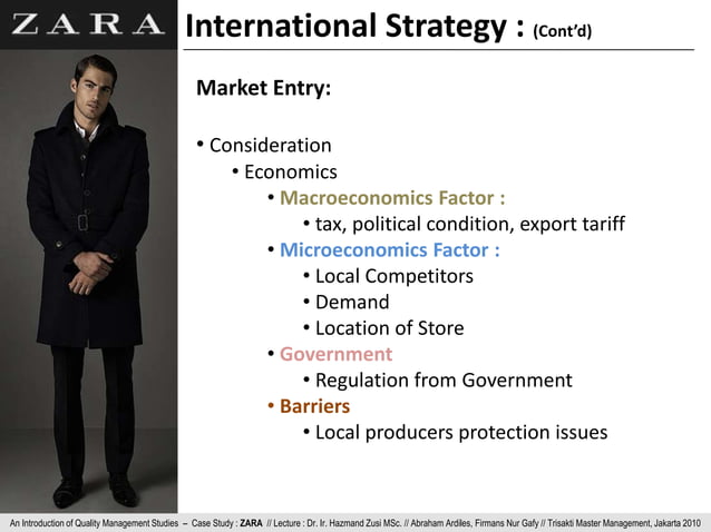 Quality Management ZARA | PPTX