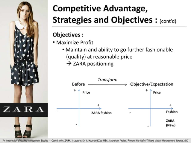 Quality Management ZARA | PPTX