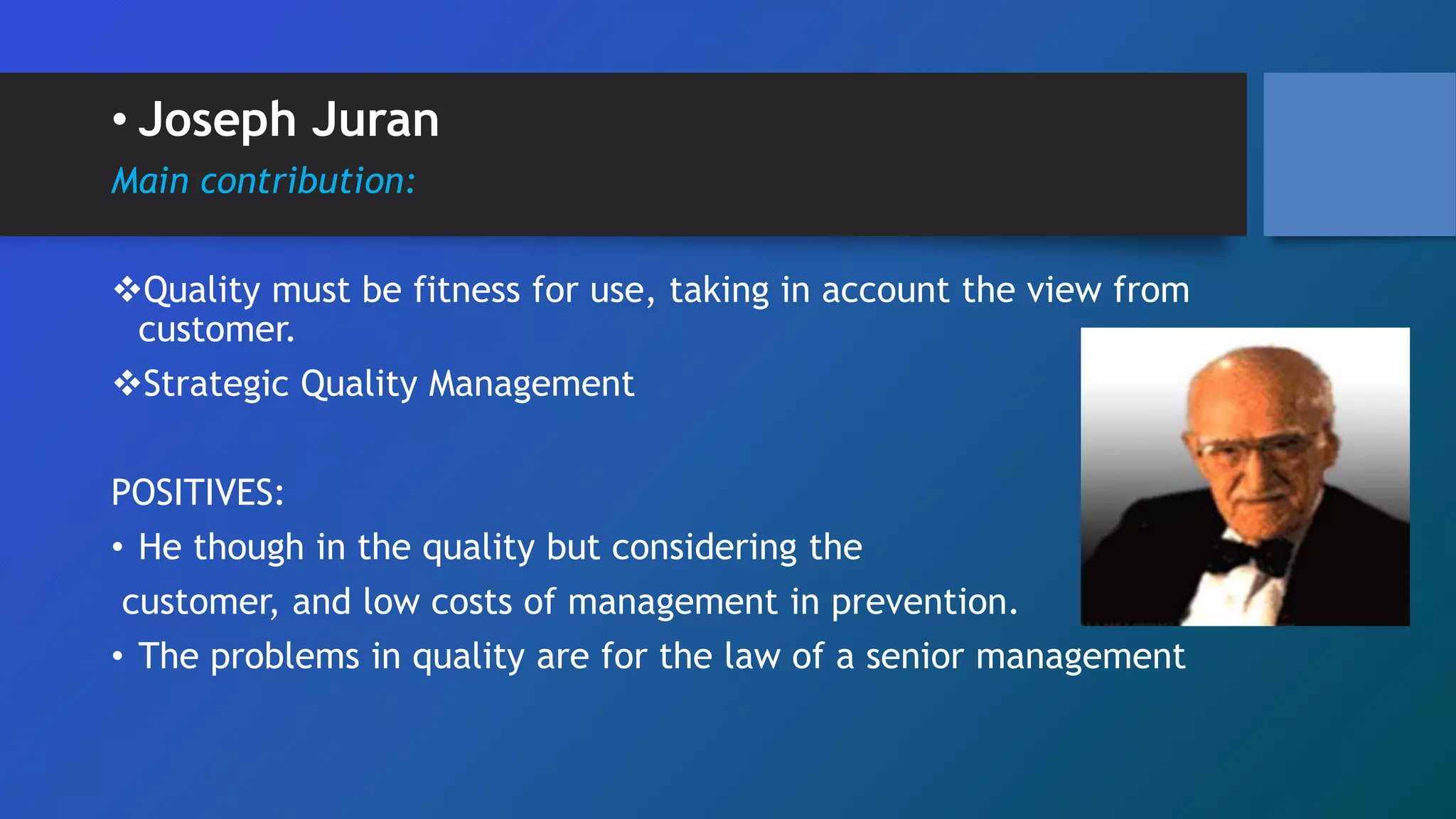 Quality Managment Gurus | PPT