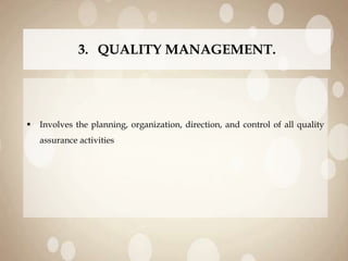 Topic : Quality manufacturing & quality education | Course: Total ...