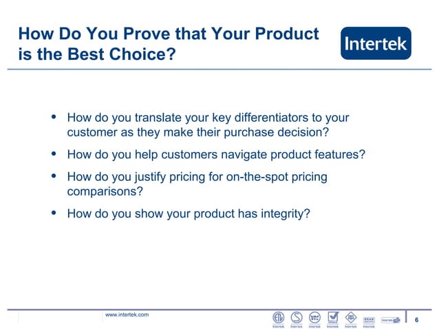 Quality mark presentation | PPT