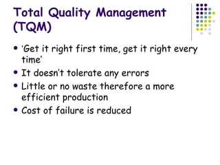 Quality Methods | PPT