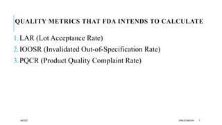 Quality metrics | PPTX