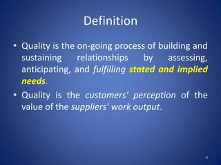 Quality management in bpo | PPTX
