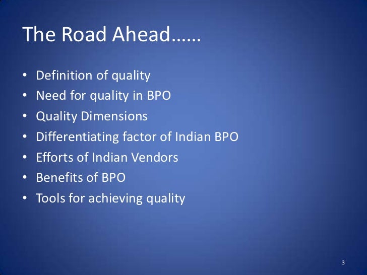 Bpo Quality Quotes