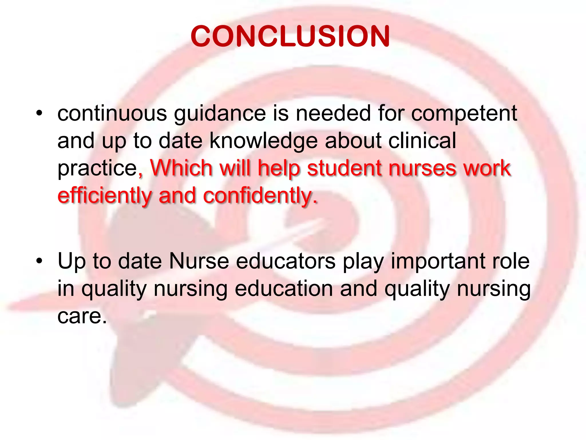 Quality nursing education | PPTX