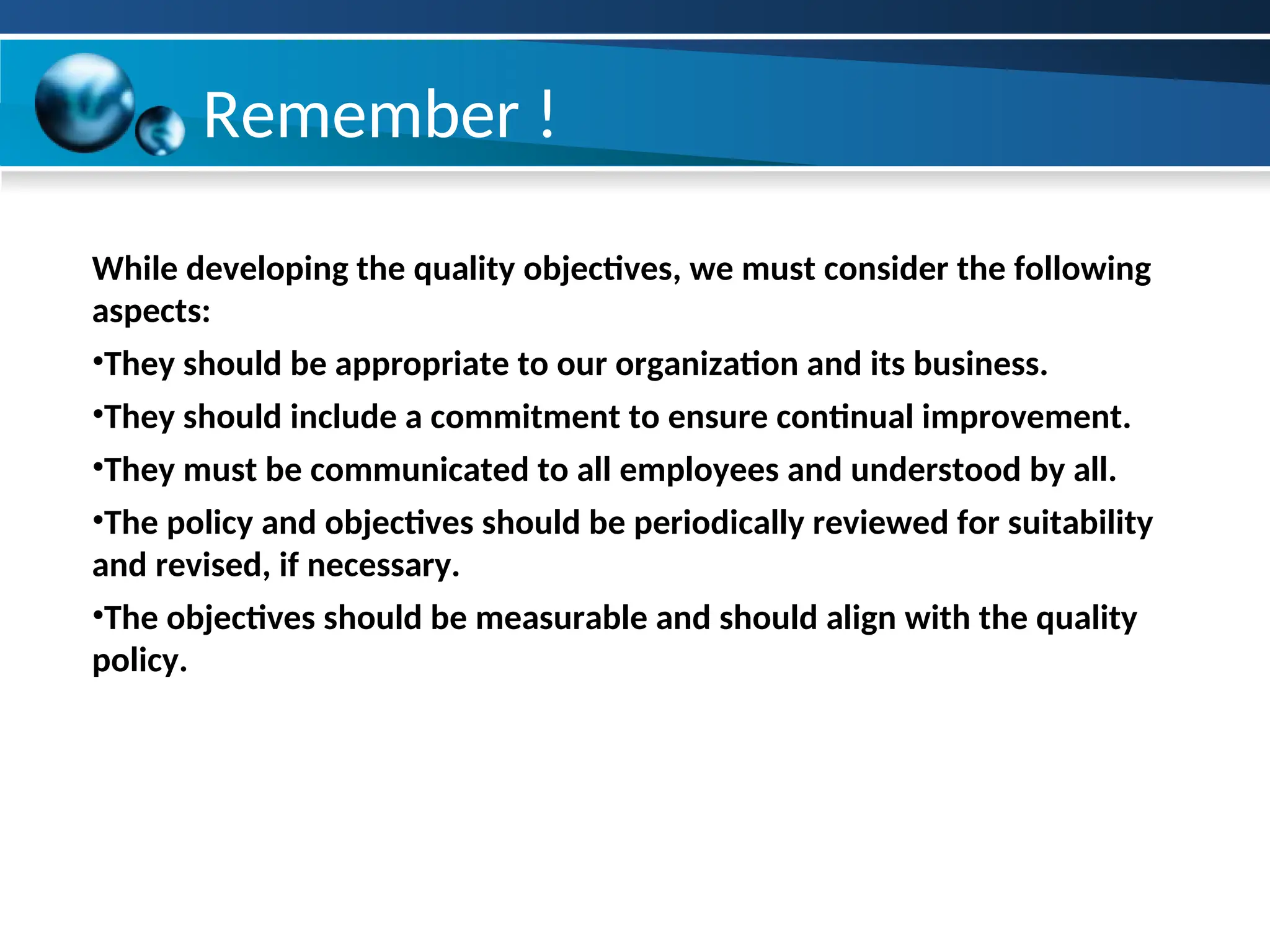 Quality Objectives, KPIs and Data Analysis.ppt