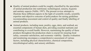 Quality of animal products----jellay.pptx