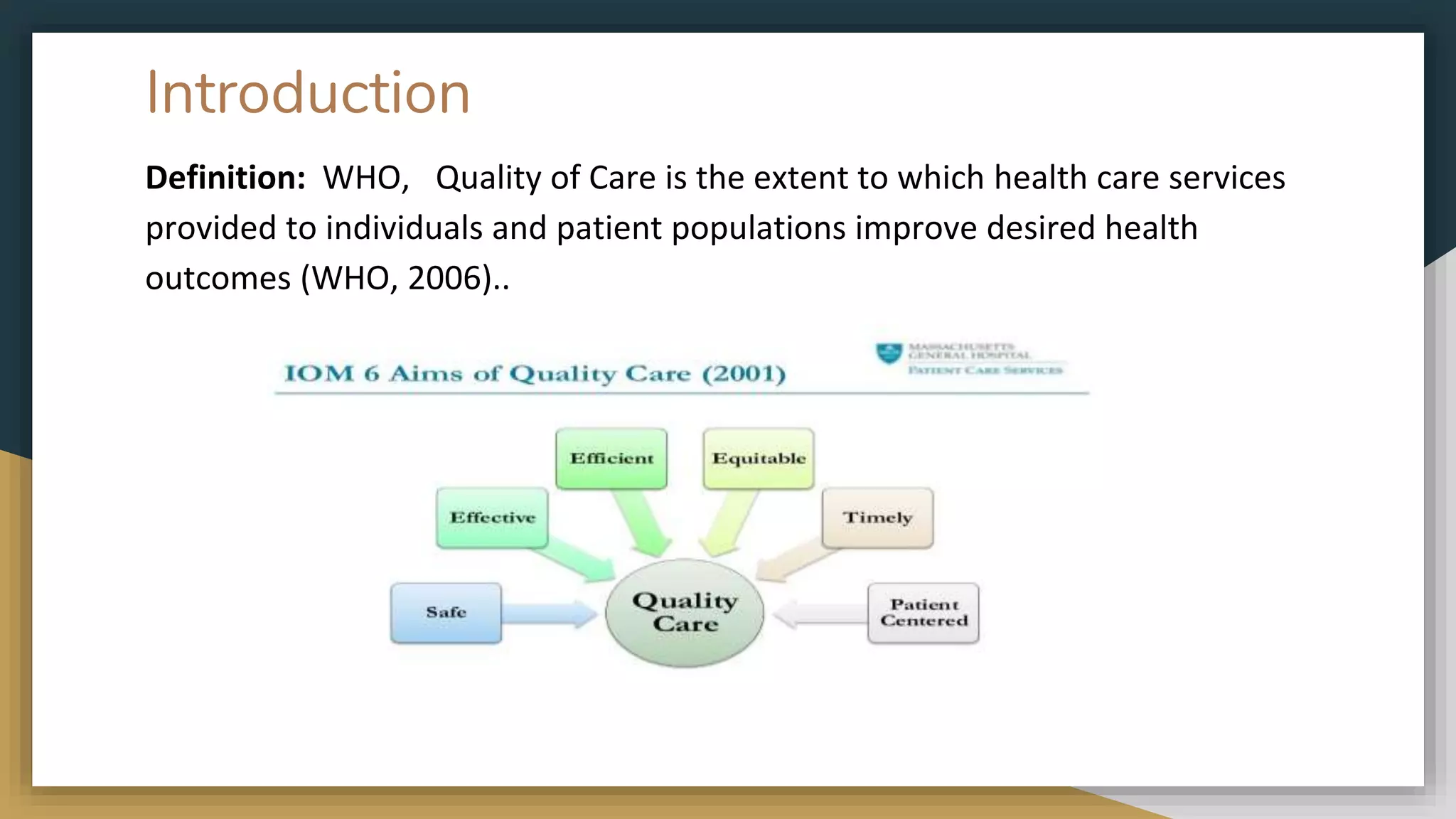 Quality of care | PPTX