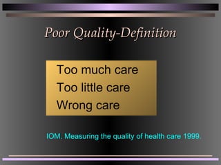 Quality of care for breast cancer1 | PPT