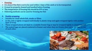 Fish and Marine Foods : Quality of fish | PPTX