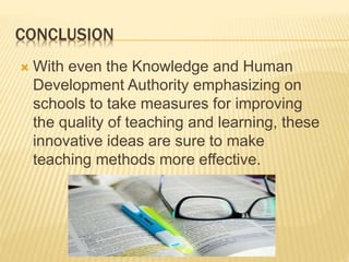 Quality of Innovative Teaching Practices | PPT