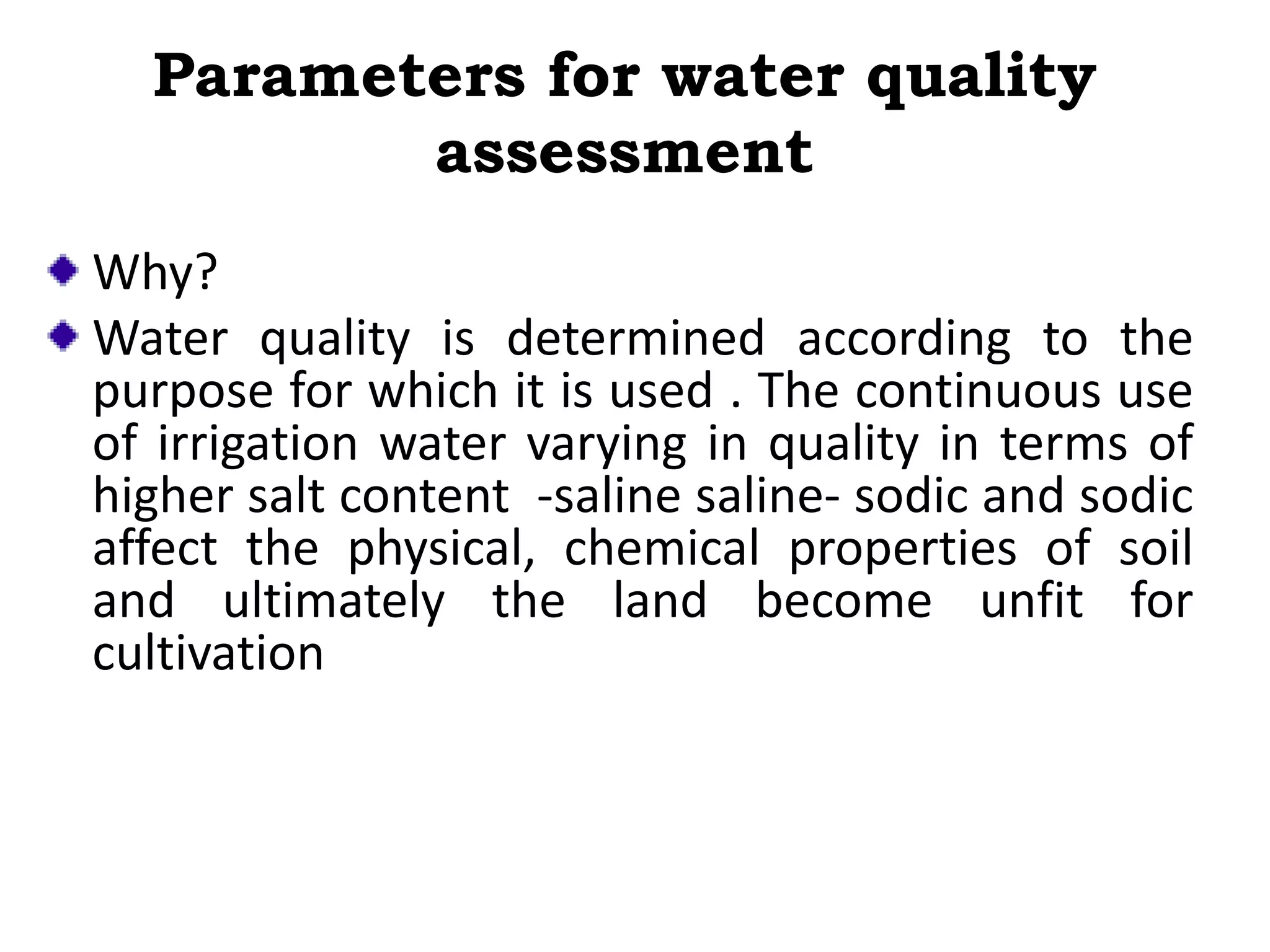 Quality of Irrigation water.pptx