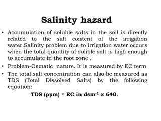 Quality of Irrigation water.pptx