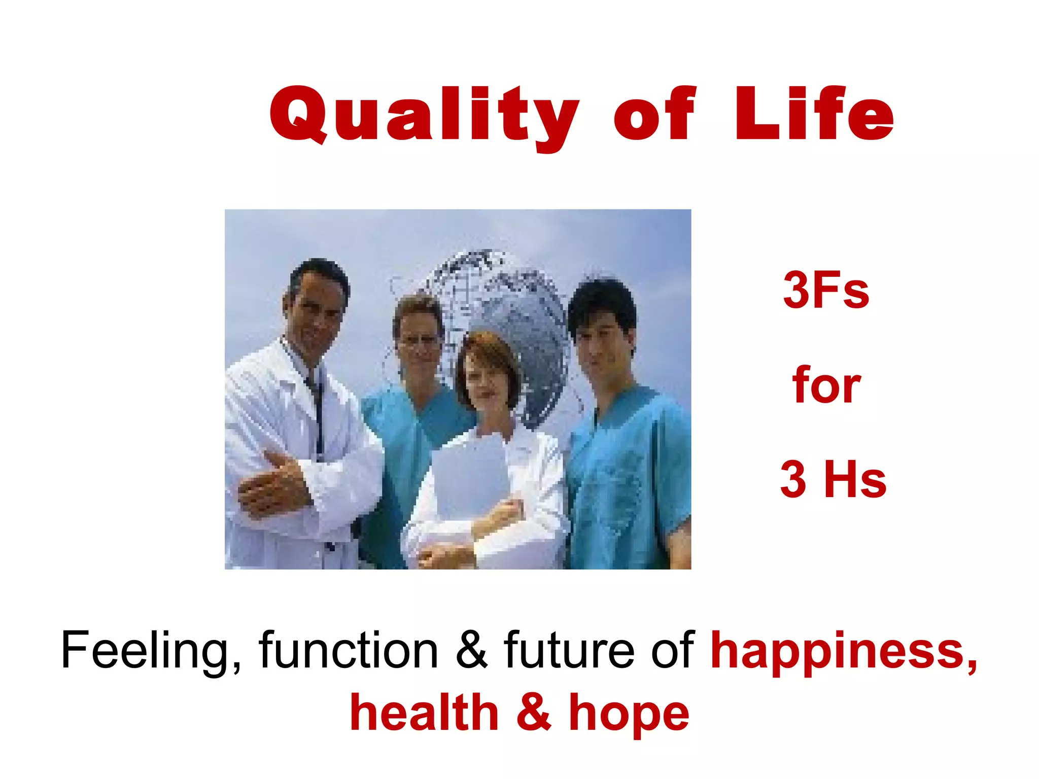 Quality of life | PPT