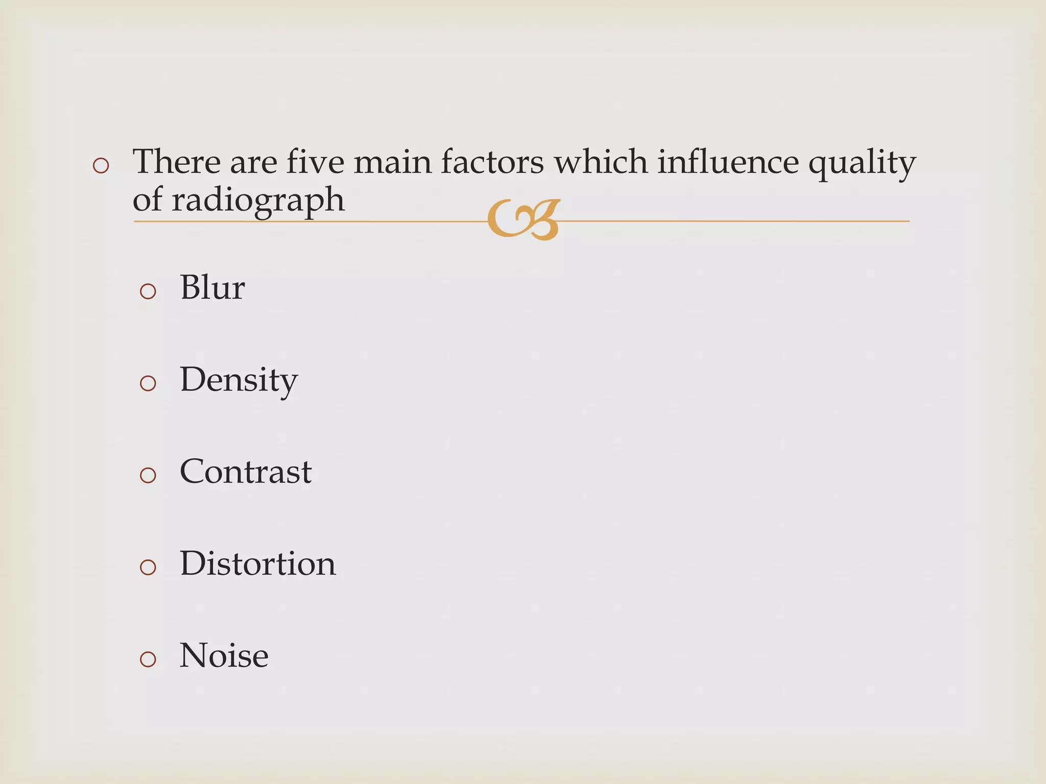 Quality of radiograph by dr ashok | PPTX