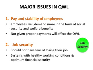 Quality of work life ppt | PPTX