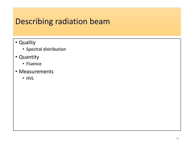 CHAPTER-7 - QUALITY OF X-RAY BEAM | PPTX | Physics | Science