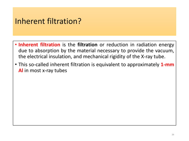 CHAPTER-7 - QUALITY OF X-RAY BEAM | PPTX | Physics | Science