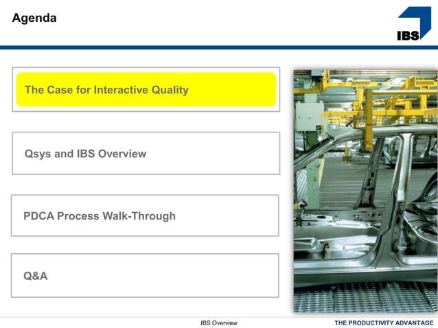 Interactive Quality on the Shop Floor | PPT