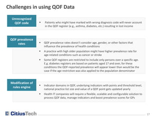 Quality & Outcomes Framework (QOF) | PPTX | Healthcare Industry ...